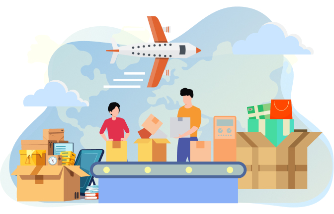 Consolidate Packages and Ship Them Internationally