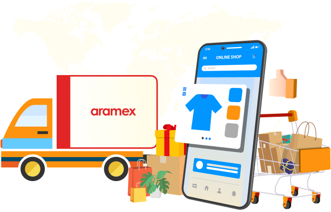 Shop and Ship by Aramex Delivery for Fast Global Shipping